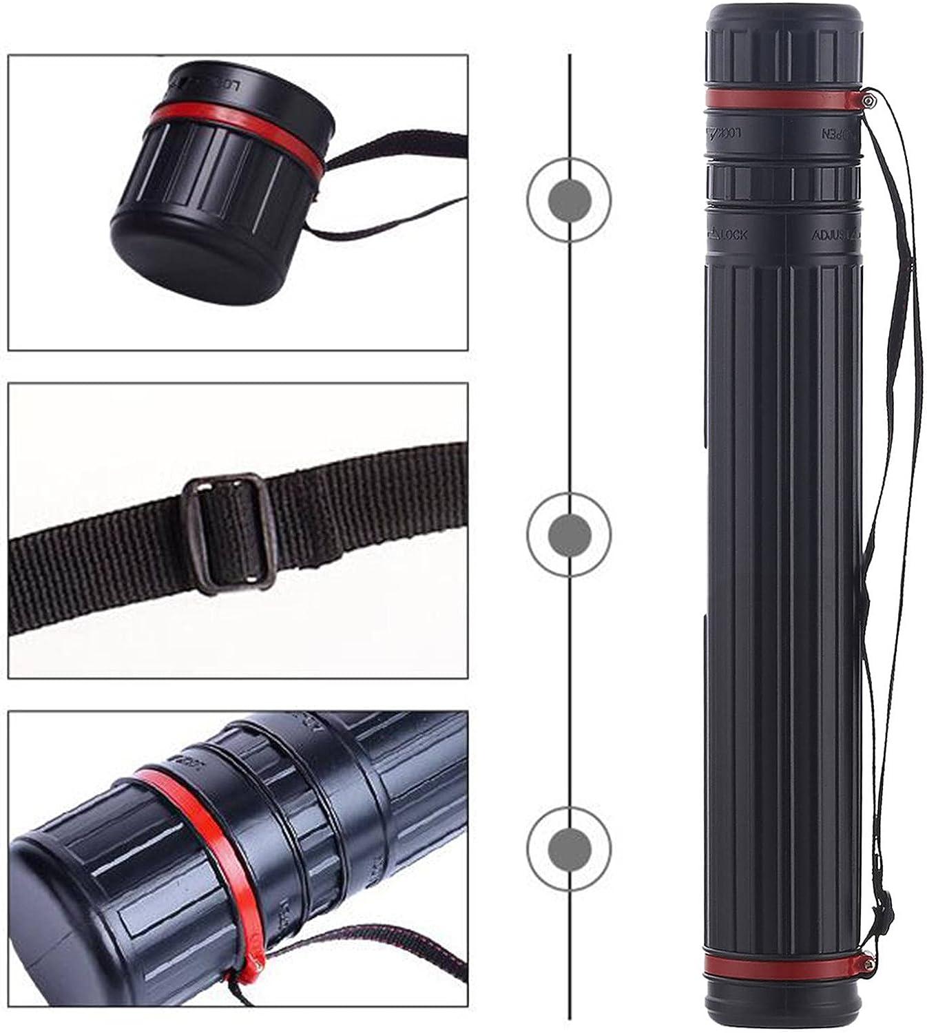 Colcolo Telescoping Document Poster with Shoulder Strap Plastic ...