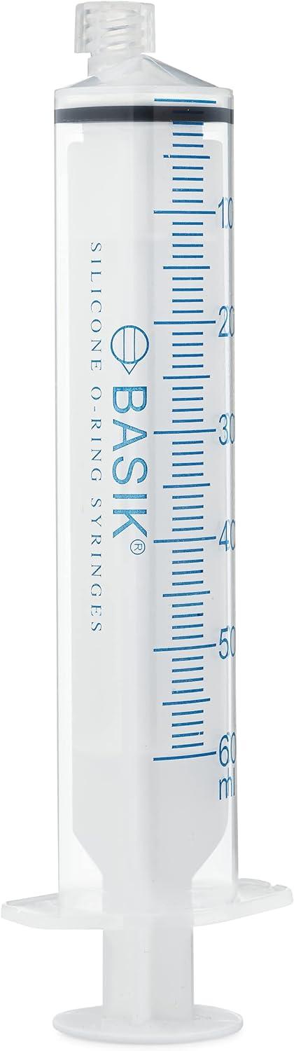 BASIK 60cc ENFit Feeding Syringe 5-Pack - Compatible only with ENFit ...