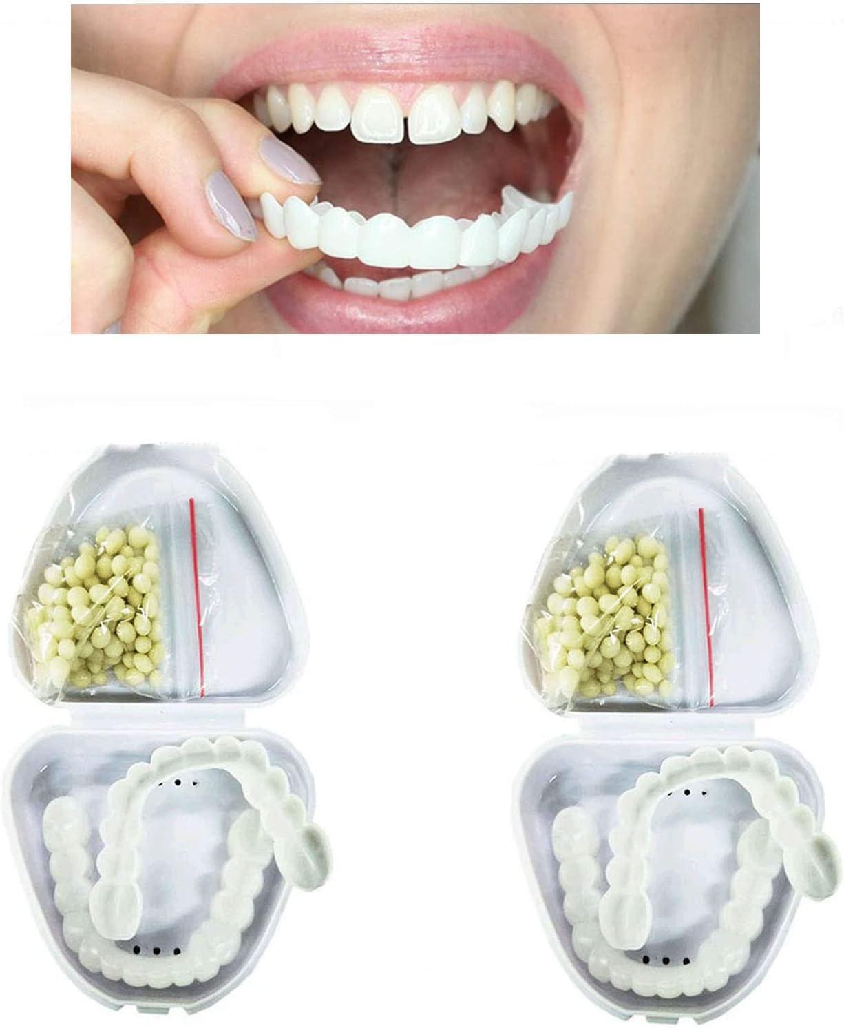 Flipped Warm Tooth Screaming Upper & Lower Dentures | Perfect Smile ...