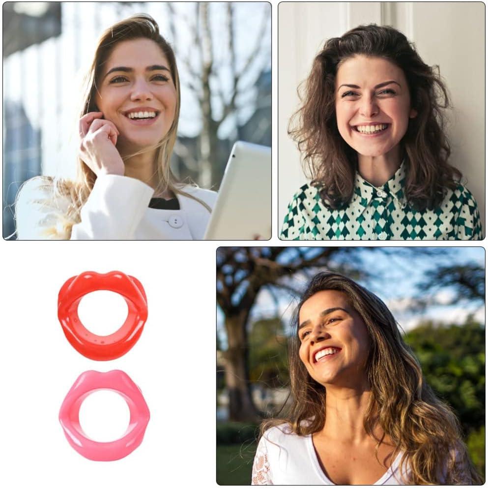 Silicone Lip Facial Trainer - 2 Pieces for Tighter Mouth Muscles ...