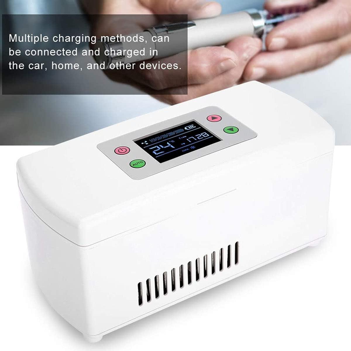 Portable Mini Insulin Refrigerated Box 2-8 C Medical Refrigerator ...
