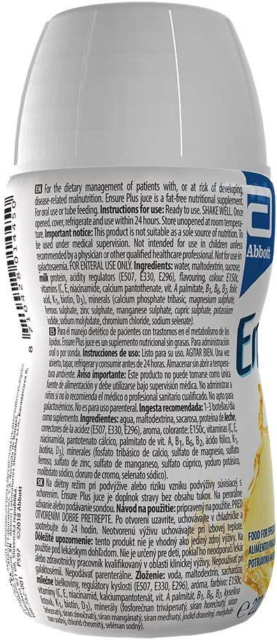 Ensure Plus Juice Nutritional Supplement Drink Juice Style Apple ...