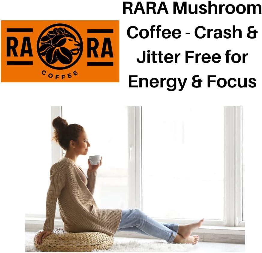 RARA CALMING Instant Arabica Coffee with Ashwangandha Mushroom Coffee ...