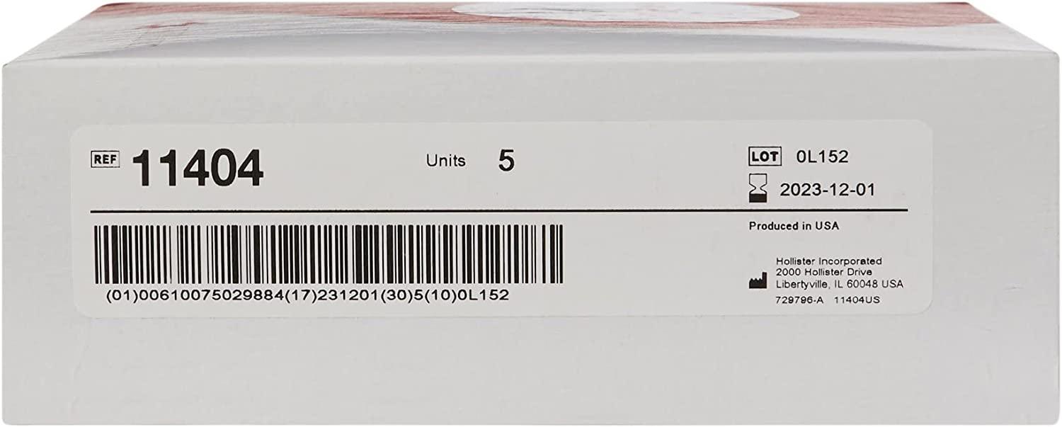 Hollister 11404 New Image Convex CeraPlus Skin Barrier 2-3/4 - Box of 5 ...