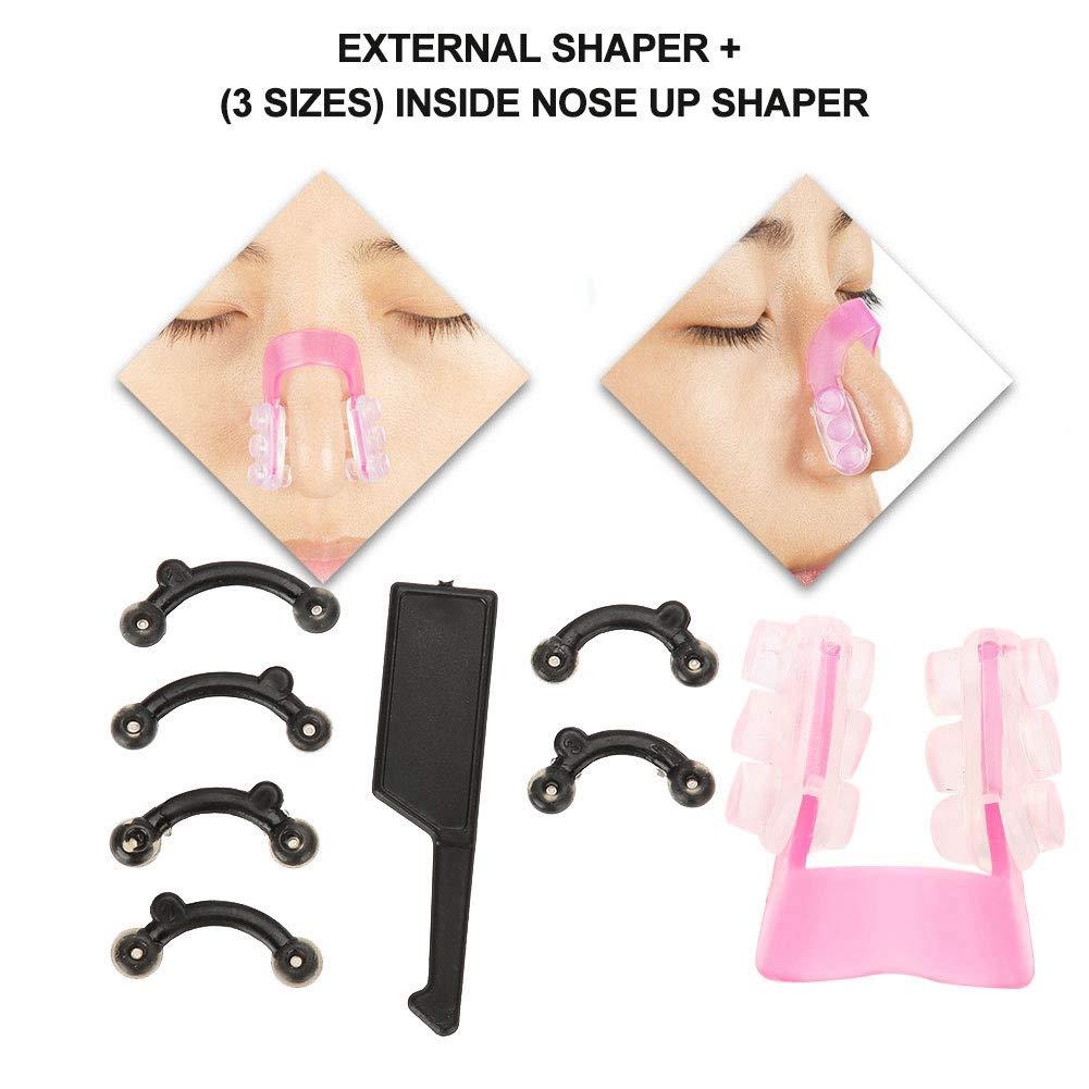 Nose Beauty Clip Set - External Designer & 3 Sizes of Nose Shapers for Perfect Correction ...