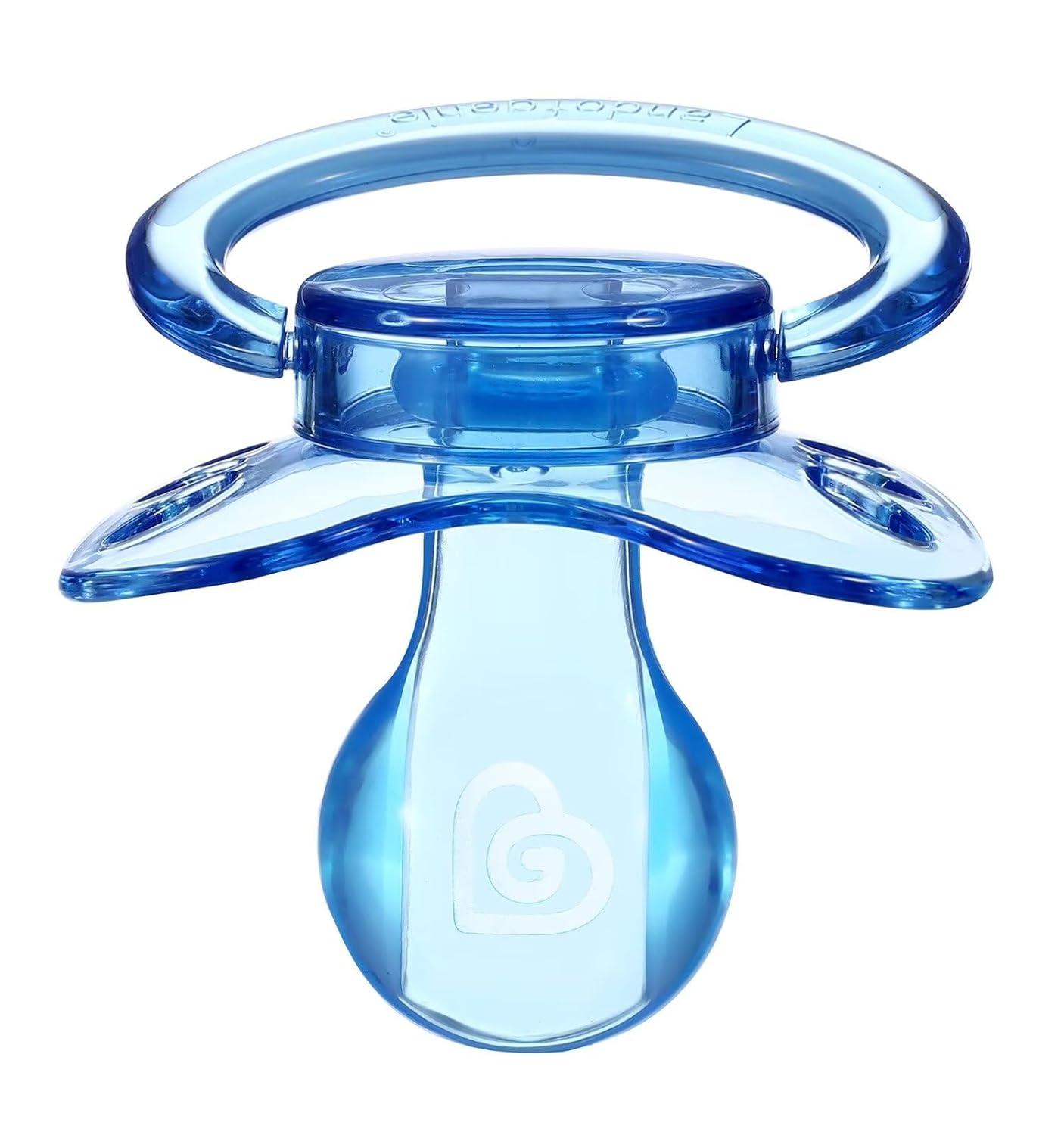 Shop Landofgenie Adult Size Pacifier - Large Shield Gloss Transparent ...