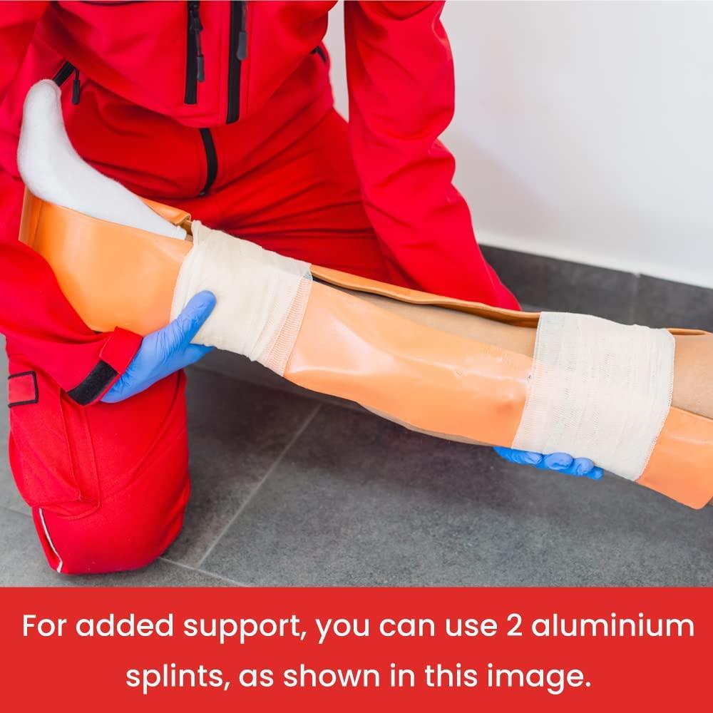 Ever Ready First Aid Padded Aluminum Splint 4.25 x 24 - Waterproof (3 ...