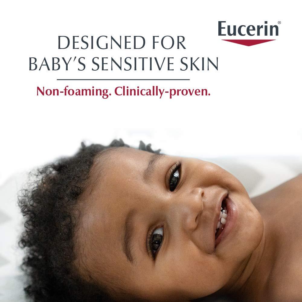 Eucerin Baby Eczema Cream (5oz) + Trial Body Wash (.5oz) Multipack ...