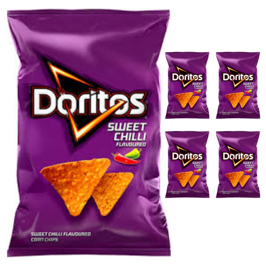 Doritos Sweet Chilli Pepper Chips 100 G x 5 Packs | Buy Now with ...