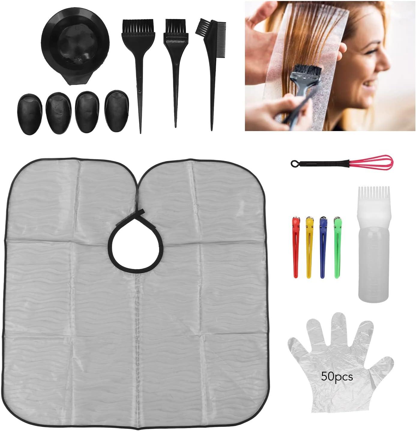 16 Piece Hair Dye Coloring Kit - Tools for Professional Hair Coloring ...