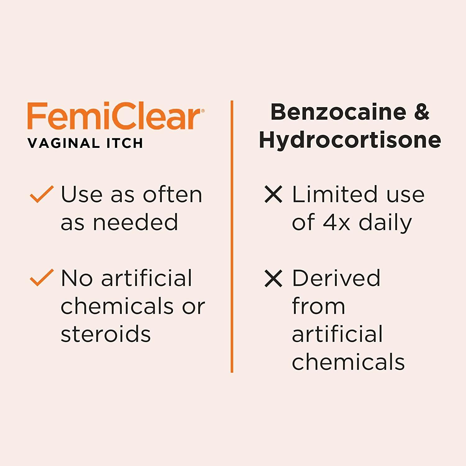 FemiClear Vaginal Itch Relief | Effective Organic Ingredients ...