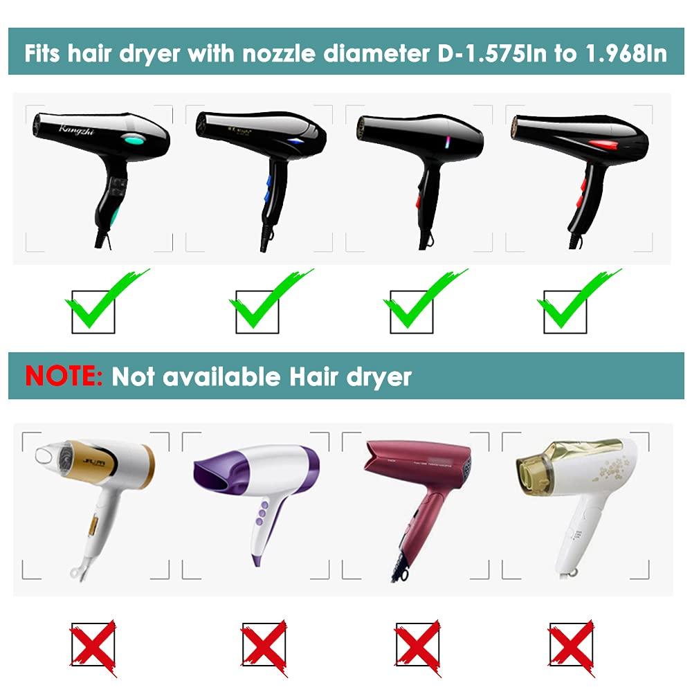 Collapsible Silicone Hair Dryer Diffuser Attachment - Lightweight ...