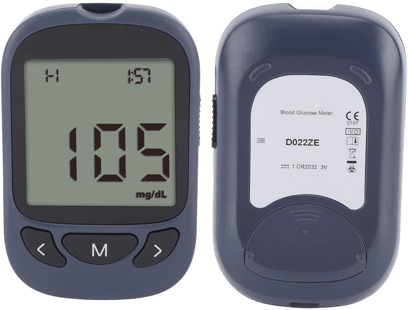 Blood Glucose Meter Test Kit - 50 Strips + 50 Lancets - High Precision ...