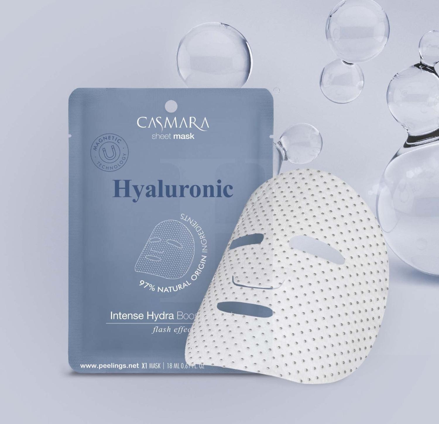 Casmara Sheet Mask - 5x Intense Hydra Booster with Hyaluronic Acid ...