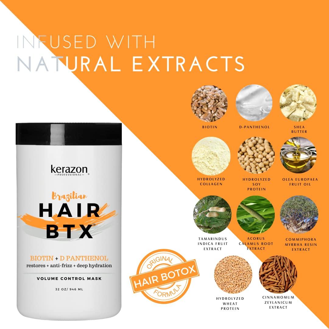 KERAZON Brazilian Hair BTX Botoxx Mask Treatment 32oz - Original ...