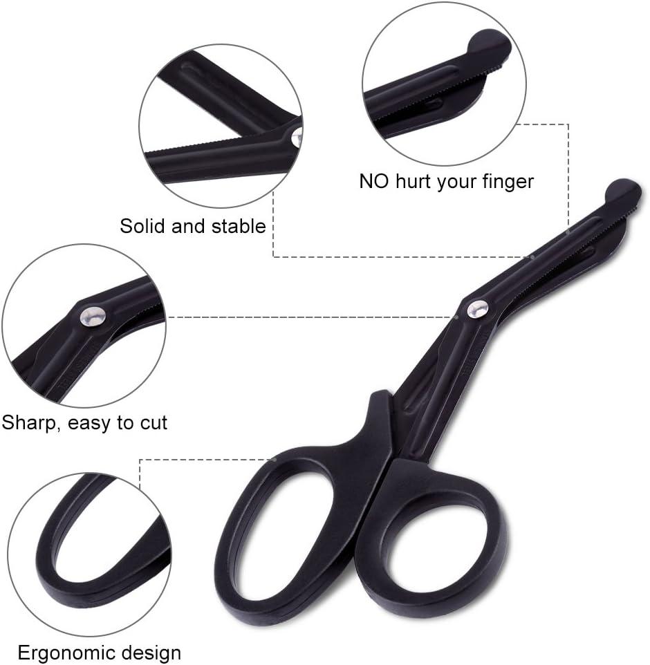 Stainless Steel Medical Bandage Scissors - EMT & Trauma Scissors for ...