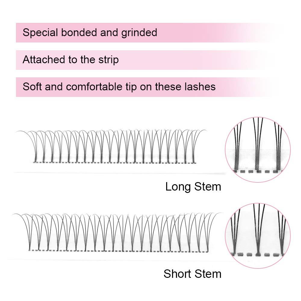 Shop 3D-C-0.10-10mm C Curl Finished Eyelash Extensions - 12 Pack Volume ...