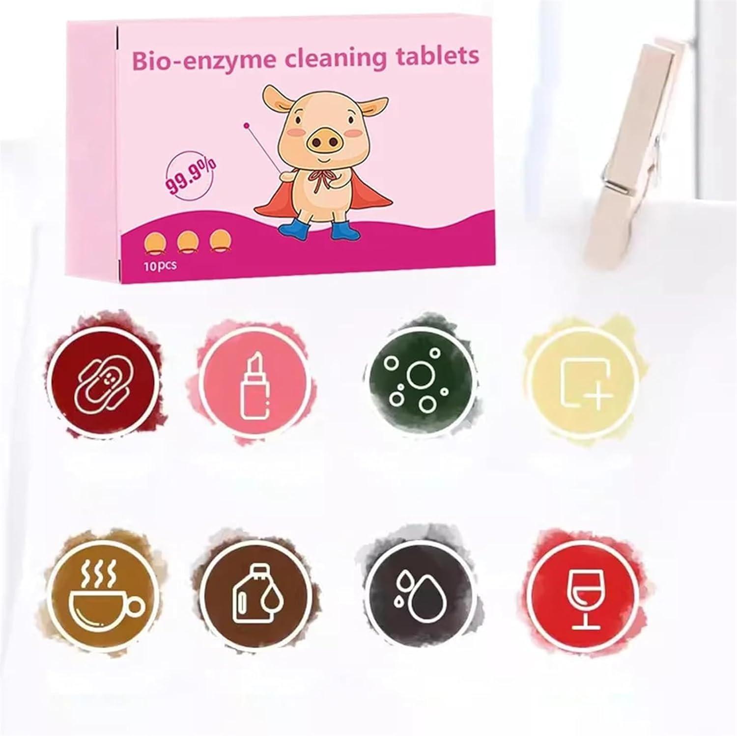 Multi-Functional Bio-Enzyme Cleaning Tablets Bio-Enzyme Explosive Salt ...