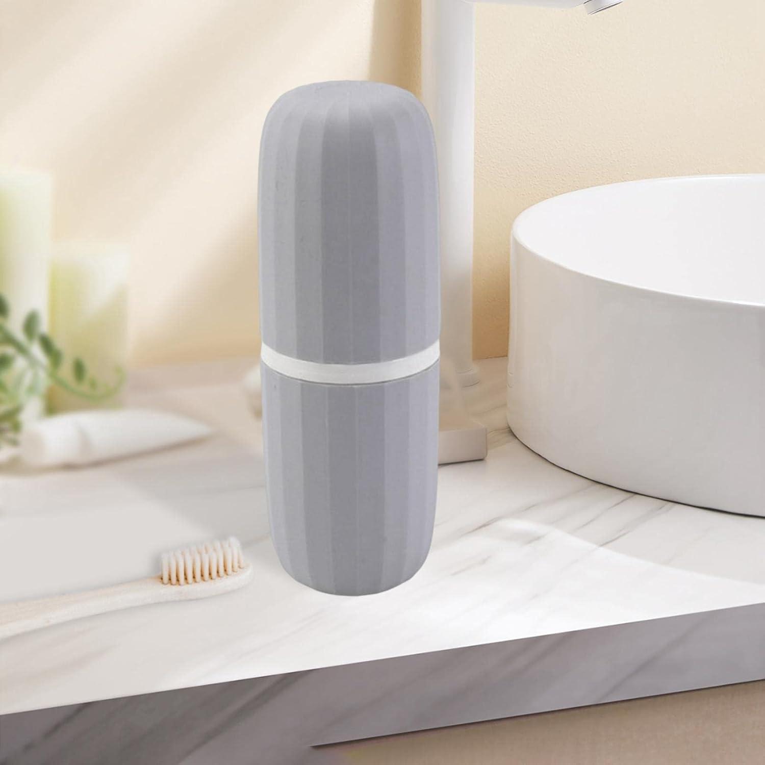 Magidal 6X Portable Toothbrush Holder - Compact Reusable Travel Cup for ...