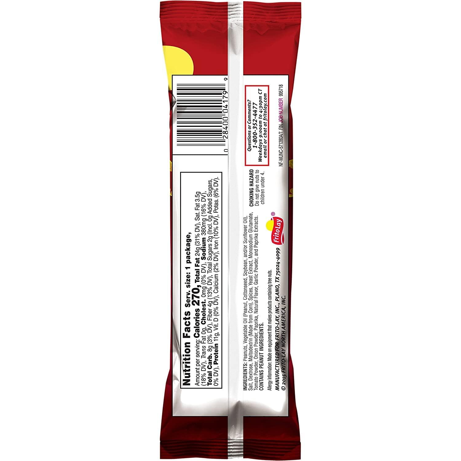 Munchies Peanut Variety Pack - Salted, Flamin' Hot, Honey Roasted (36 ...