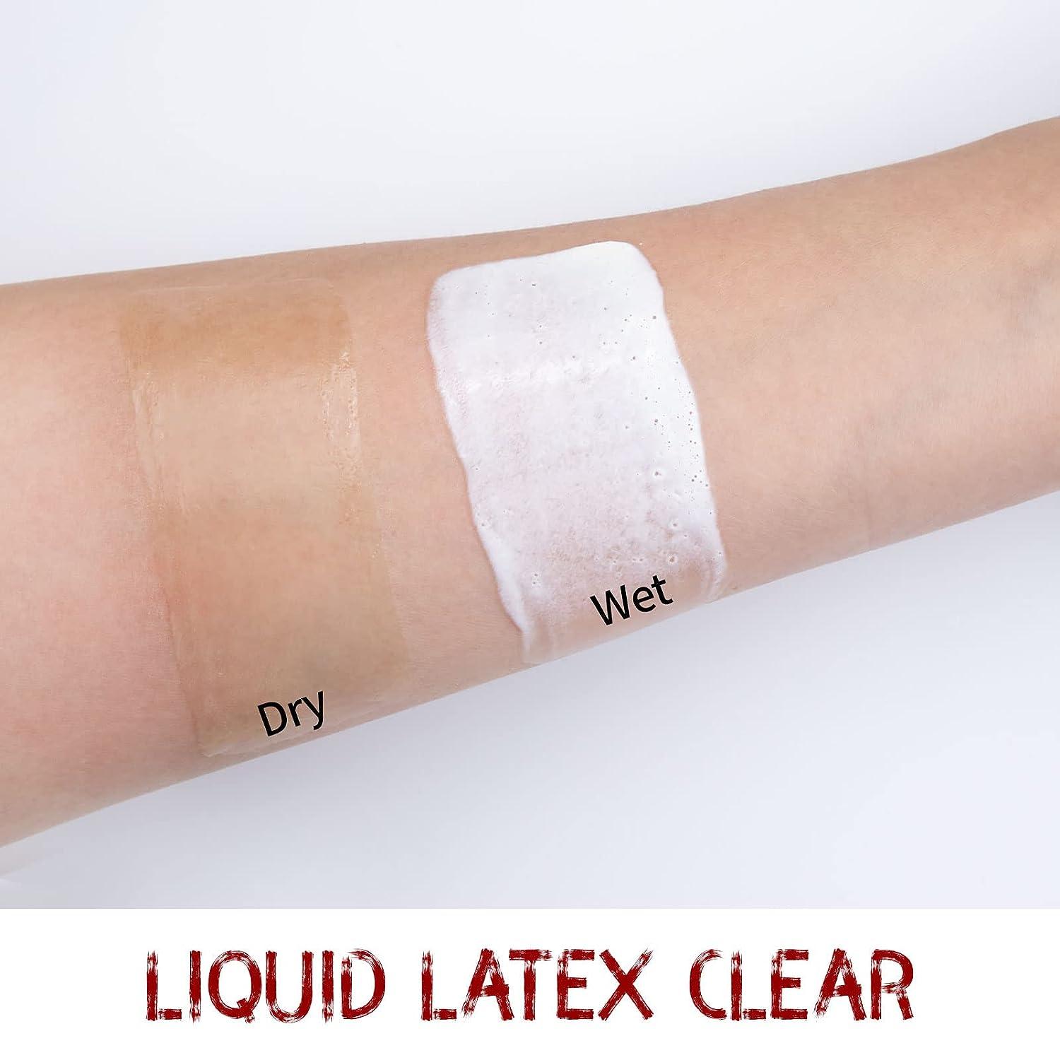 CHASPA Halloween Makeup Liquid Latex for Halloween Costume Zombie ...