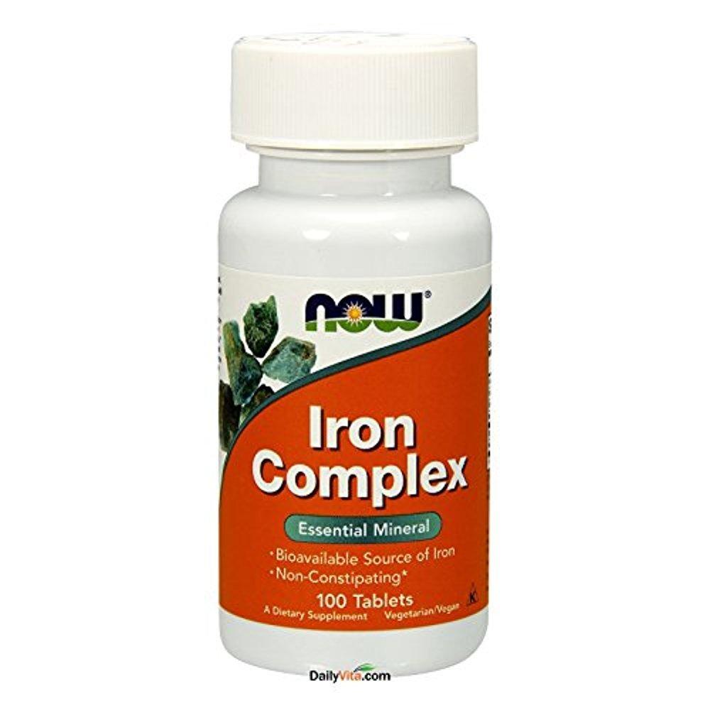 Now Foods Iron Complex - 600 Tabs, Pack of 6 | Buy Now with Express ...