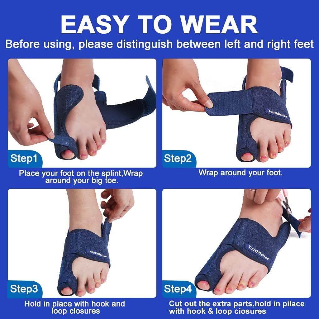 2022 Updated Toe Separator Bunion Corrector Set - Bunion Splint ...