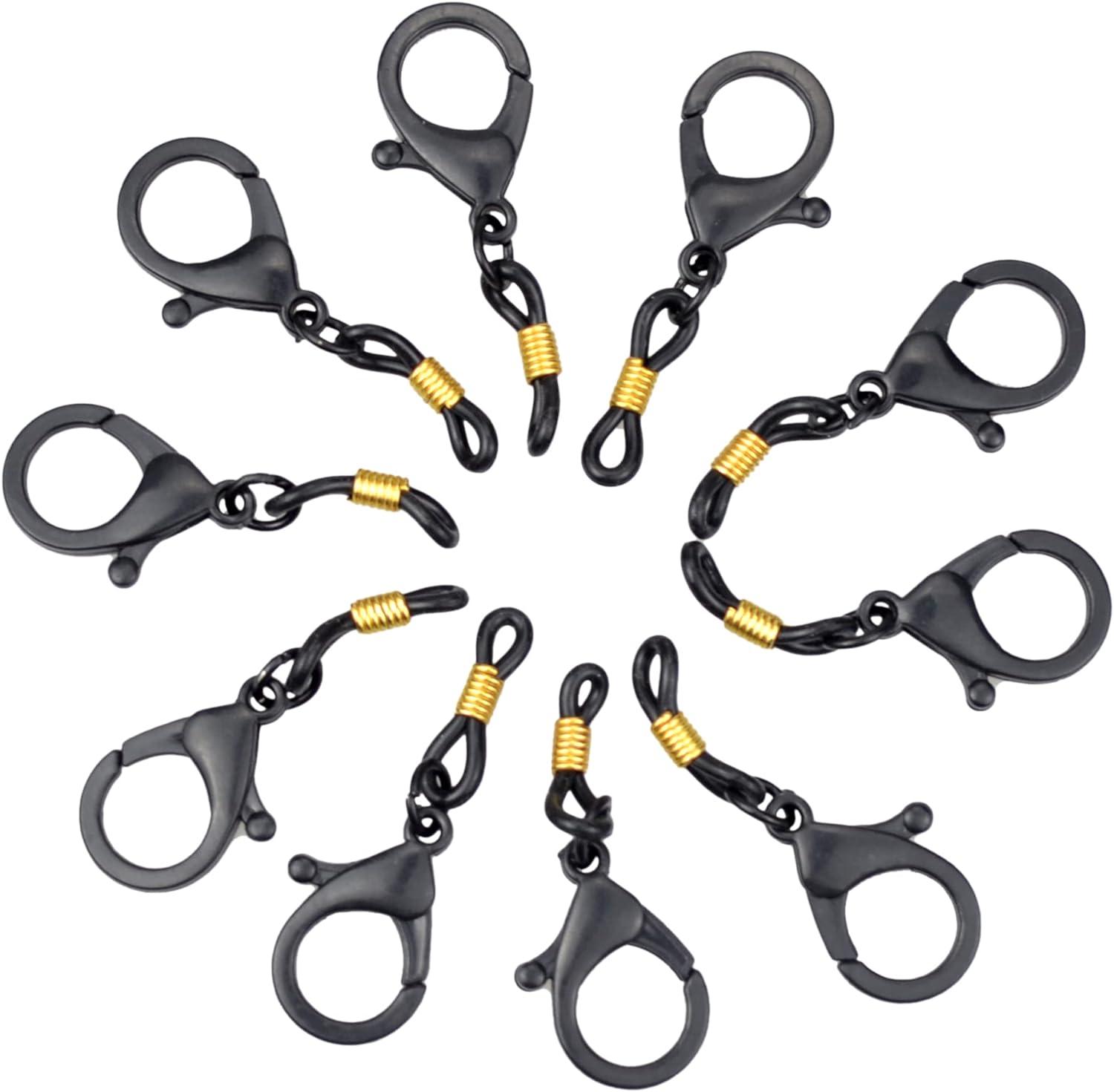 10 Pack Oxygen Tube Clips for Glasses - Nasal Cannula Ear Protector ...