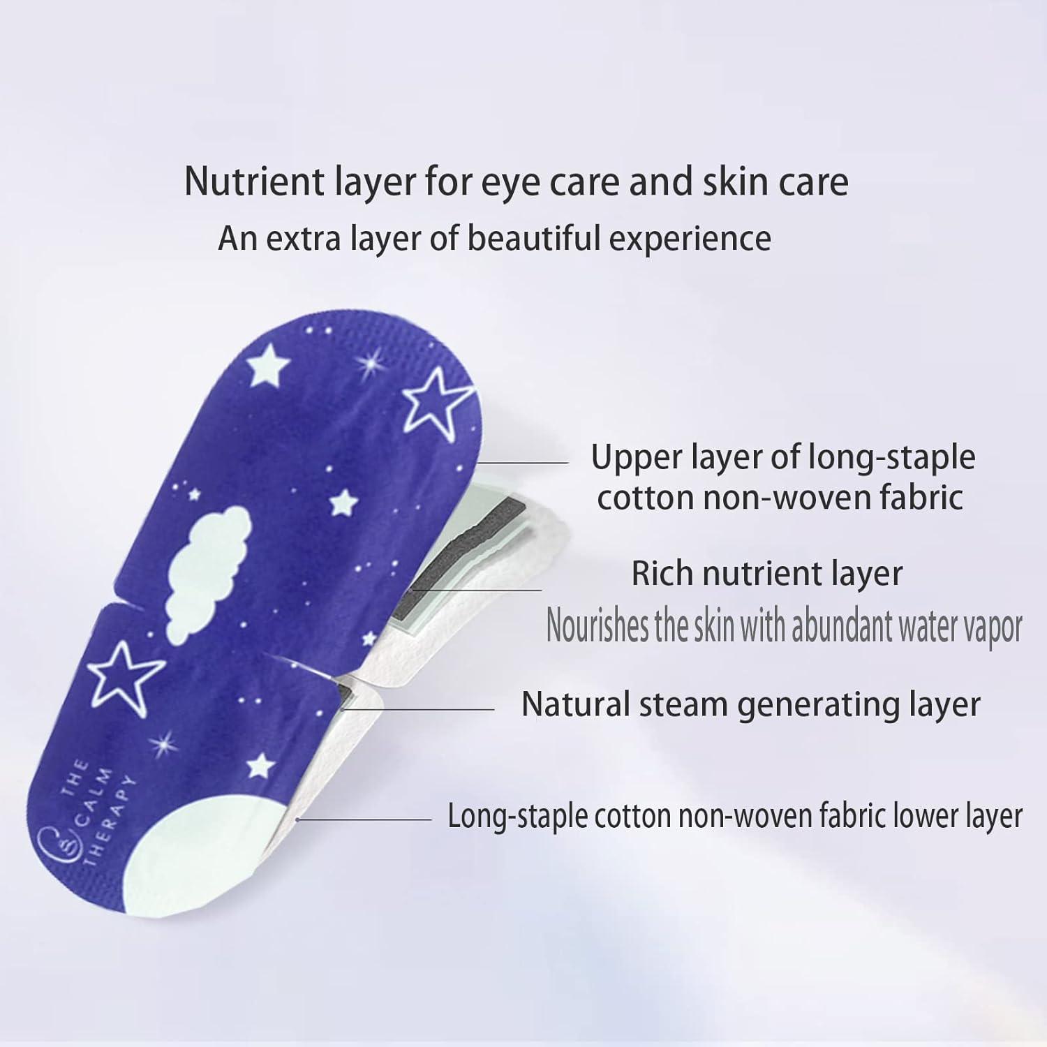 LEYE 16-Pack Lavender Steam Eye Mask for Dry Eyes, Dark Circles ...