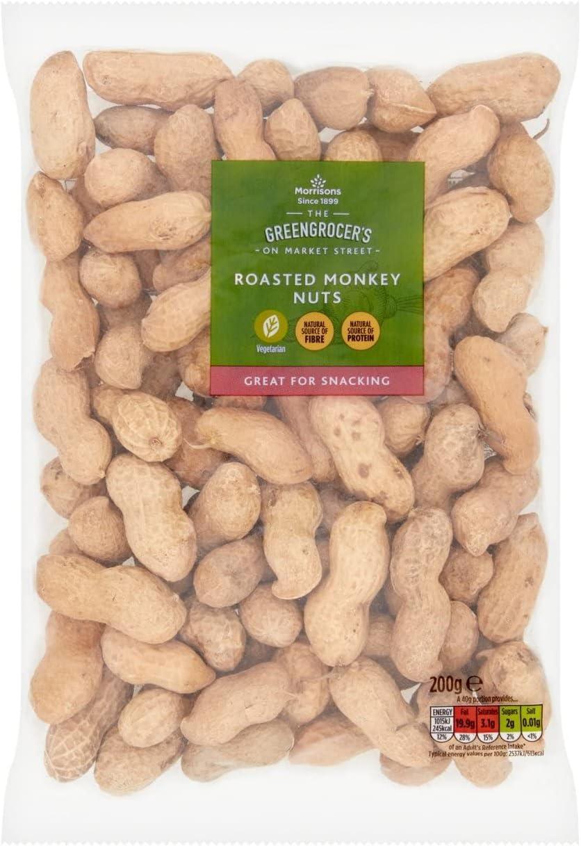 Morrisons Roasted Monkey Nuts 200g | Buy Now with Express International ...