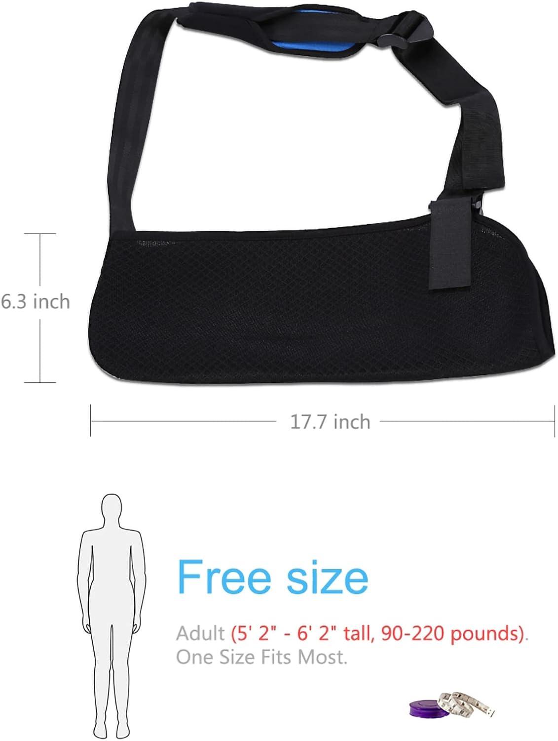 Adjustable Arm Sling for Shoulder Injury - Comfortable Support for Men ...