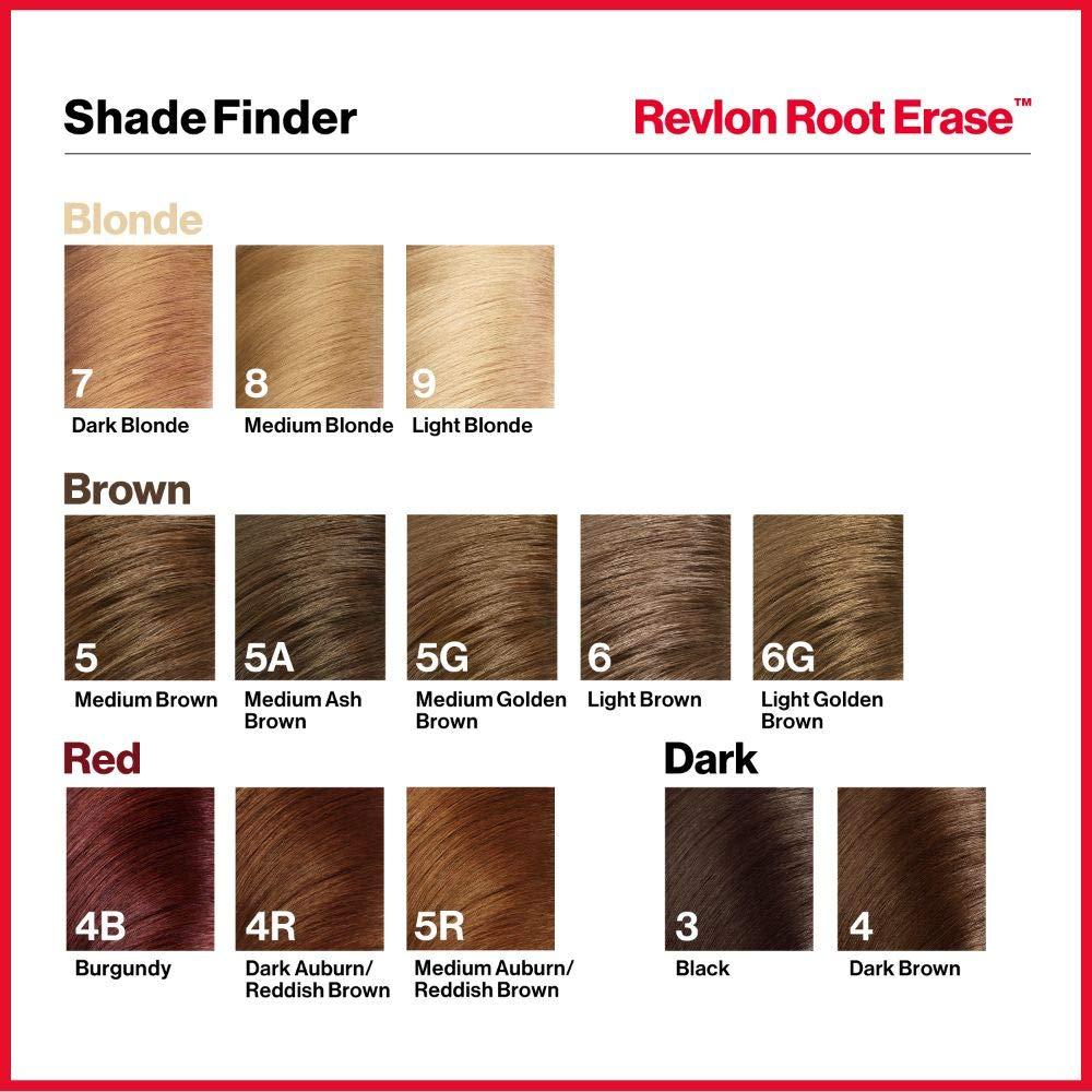 Revlon Light Brown Hair Color Chart