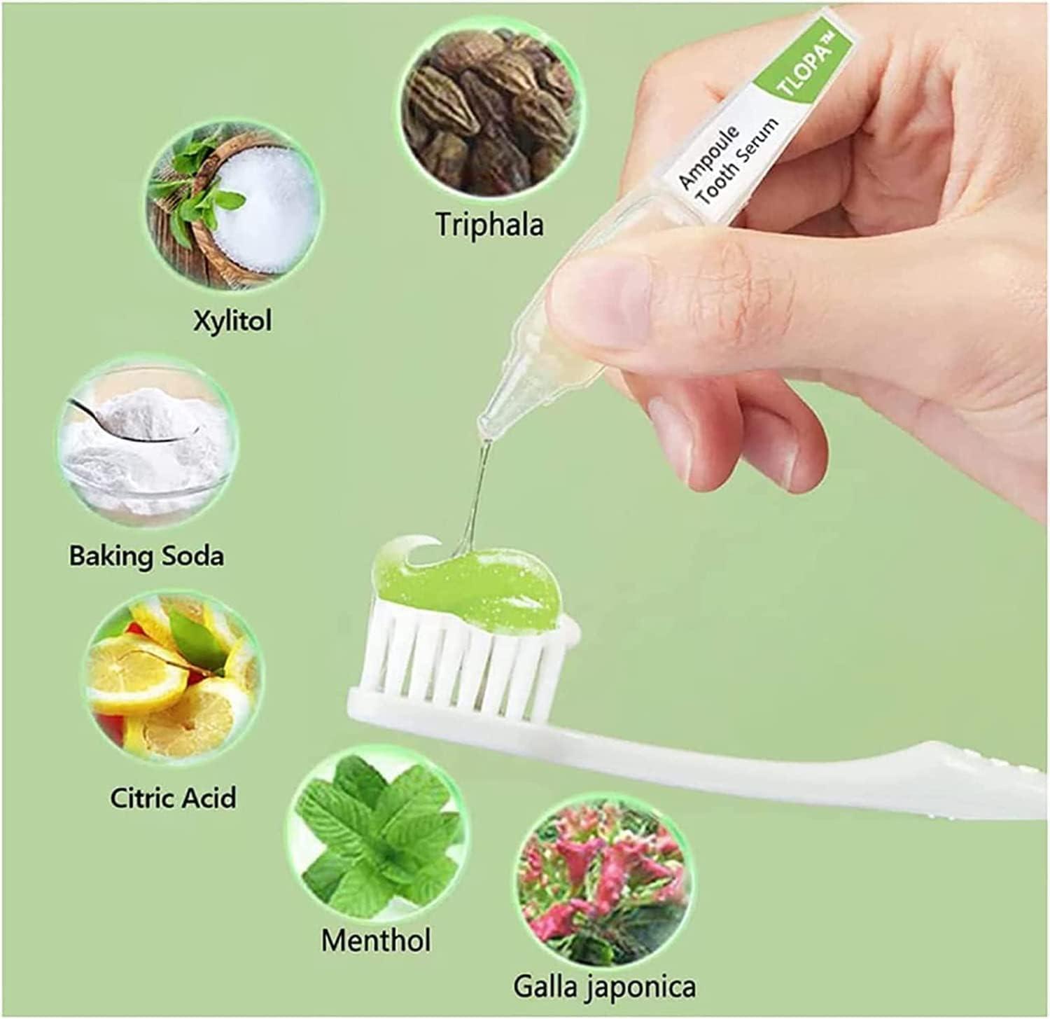 20-Piece TLOPA Ampoule Toothpaste & Essence Set | Tooth Whitening ...