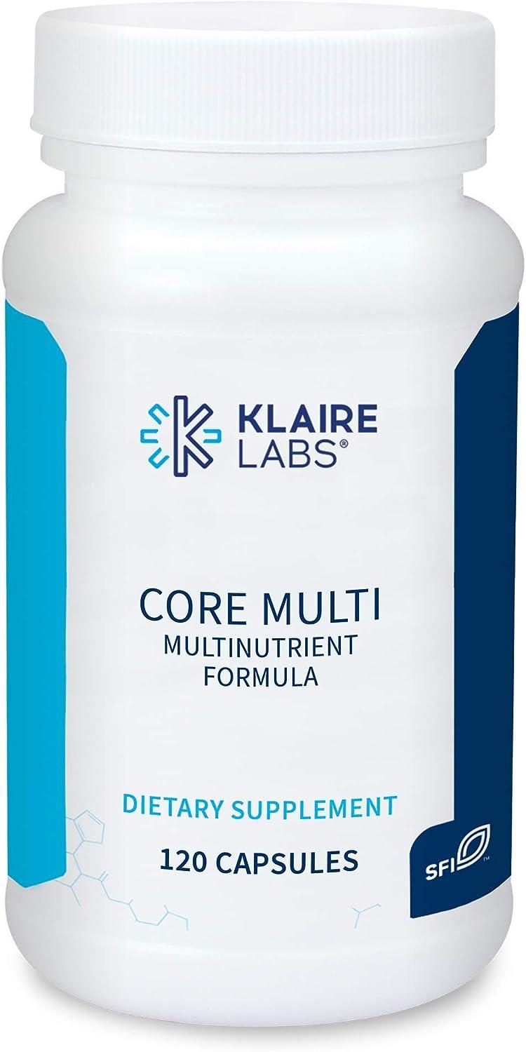 Klaire Labs Core Multi - Iron-Free Multivitamin & Multimineral ...