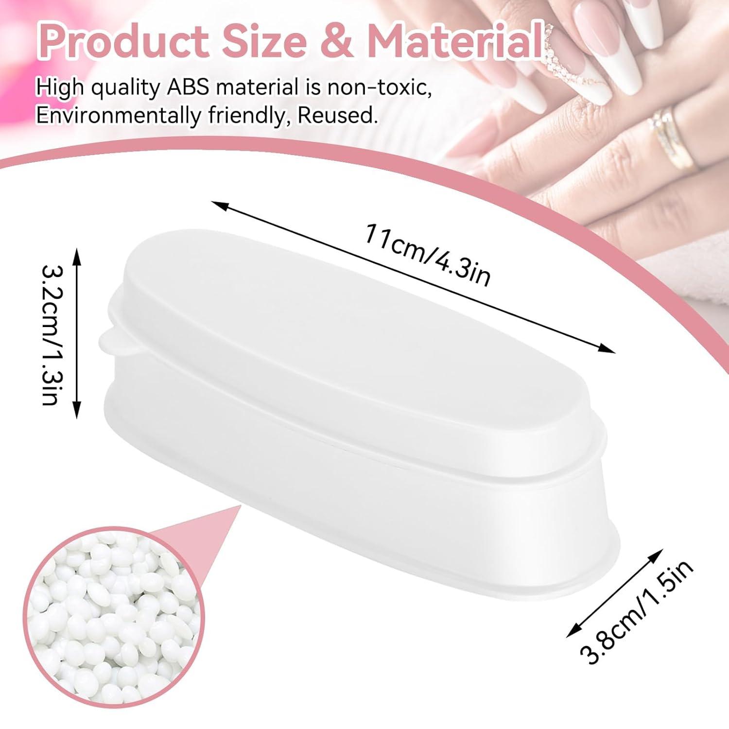 Portable Nail Dip Powder Tray - French Dip Manicure Tool & Accessories ...