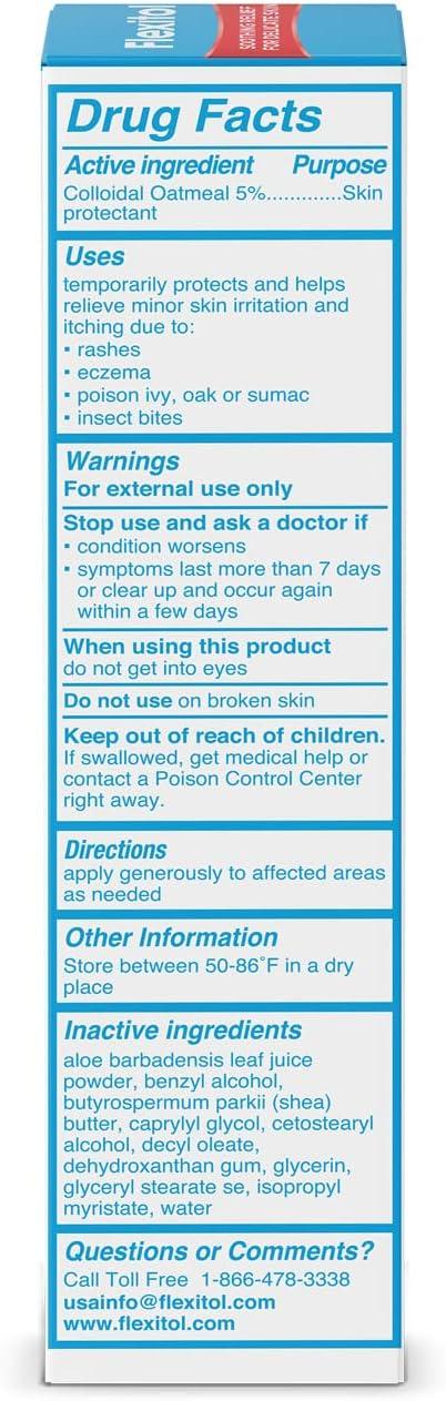 Flexitol USA Face & Eyelid Eczema Cream 40g / 1.4oz - Soothing Relief ...
