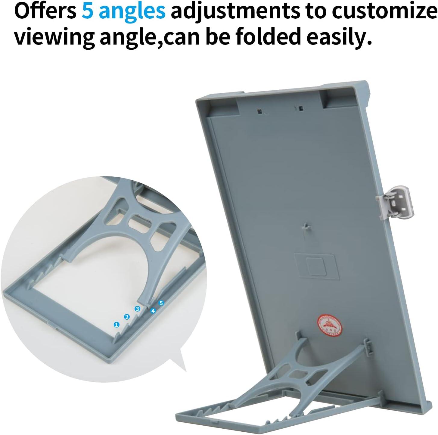 A4 Reading Holder Desk Document Holder with Adjustable Clip Document ...