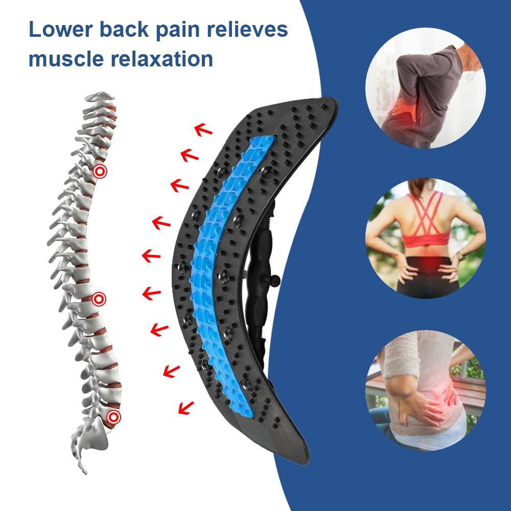 Astralgrip Back Massage Device - Multi-Stage Back Stretcher for ...