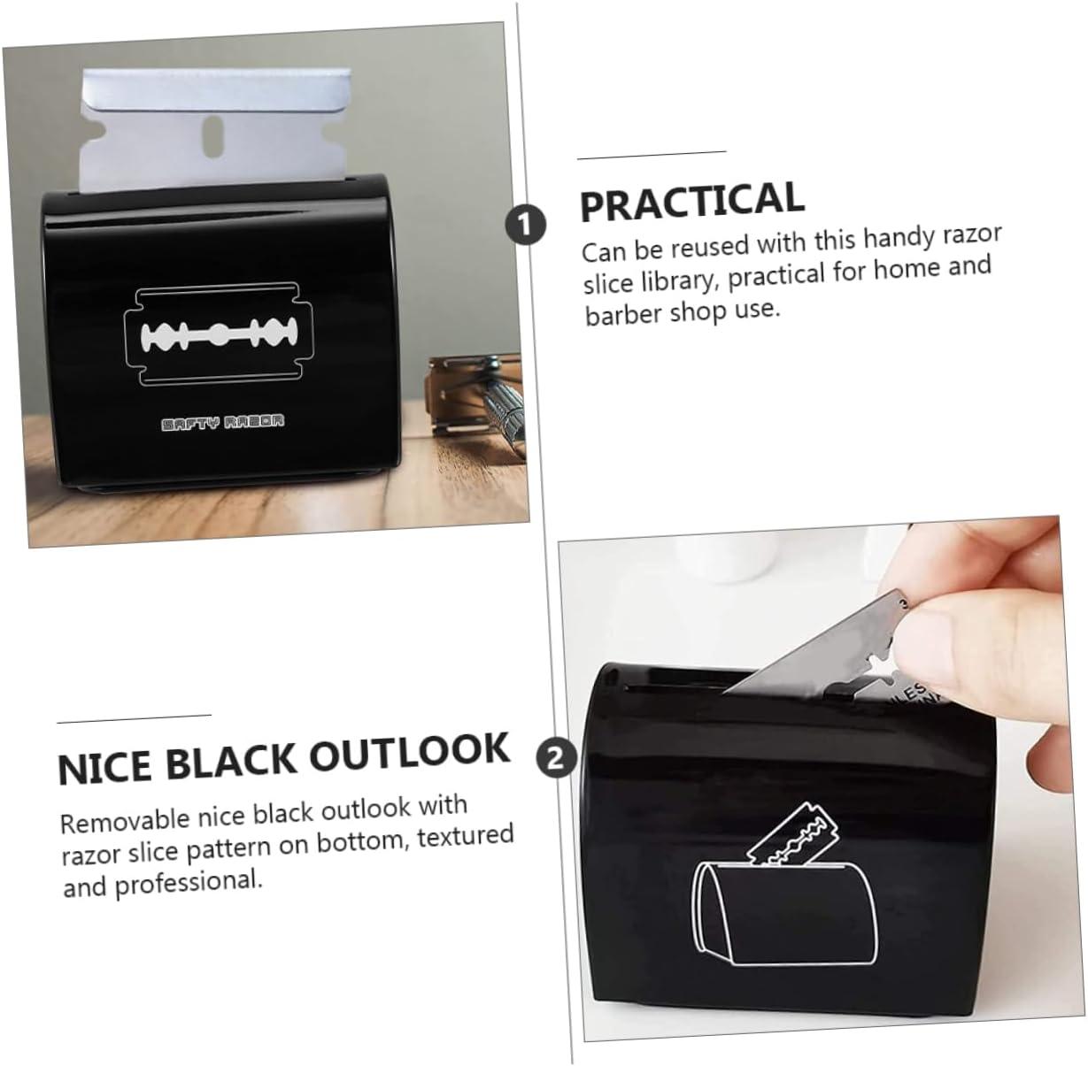 FRCOLOR 3-Stack Blade Recycling Box - Metal Waste Disposal Container ...