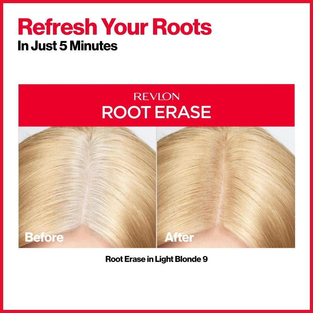 Revlon Permanent Hair Color Dye - 9 Light Blonde | At-Home Root Erase ...