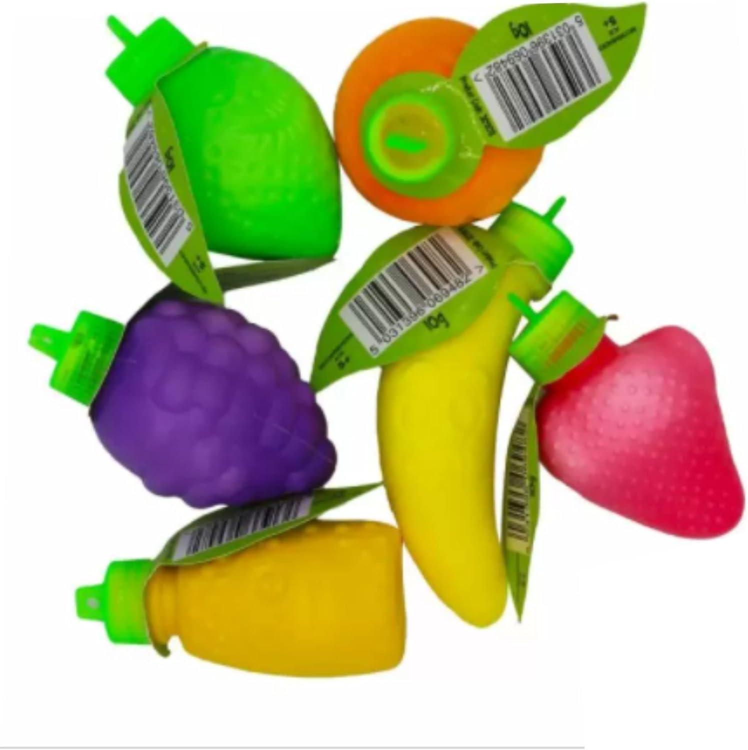 Snowflakeheaven Sherbet Fruits sweets 70 per pack. Each fruit contains ...