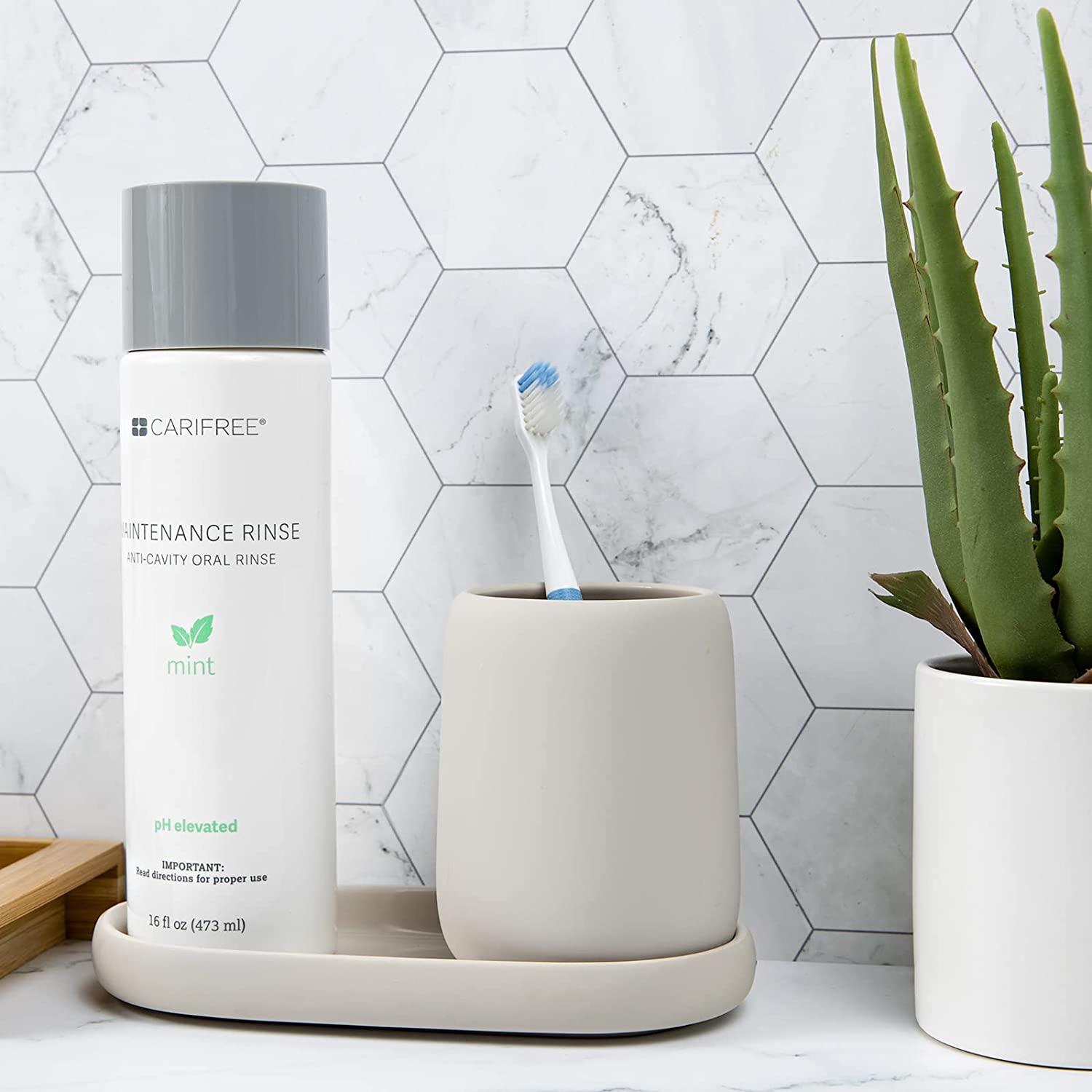 CariFree Maintenance Rinse (Mint) Fluoride Mouthwash - Dentist ...