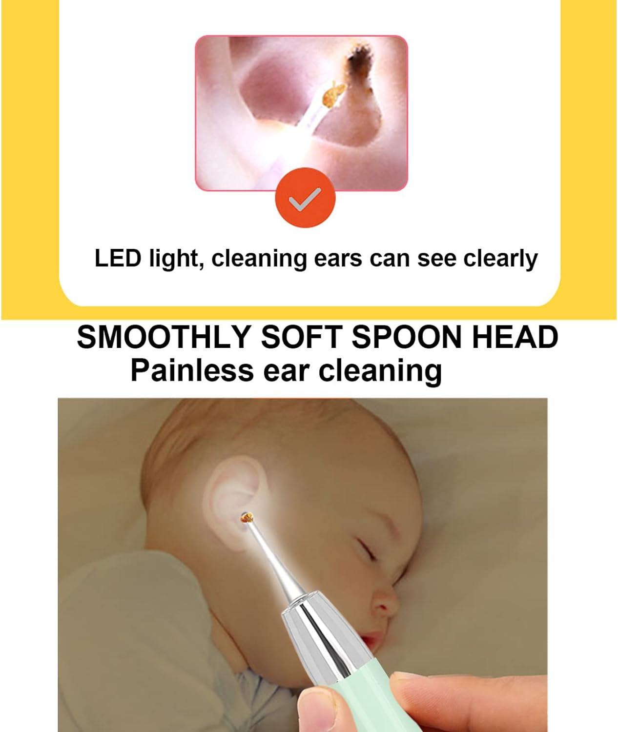 Ear Wax Removal Tool & LED Ear Light Pen Set for Sound Amplifier ...