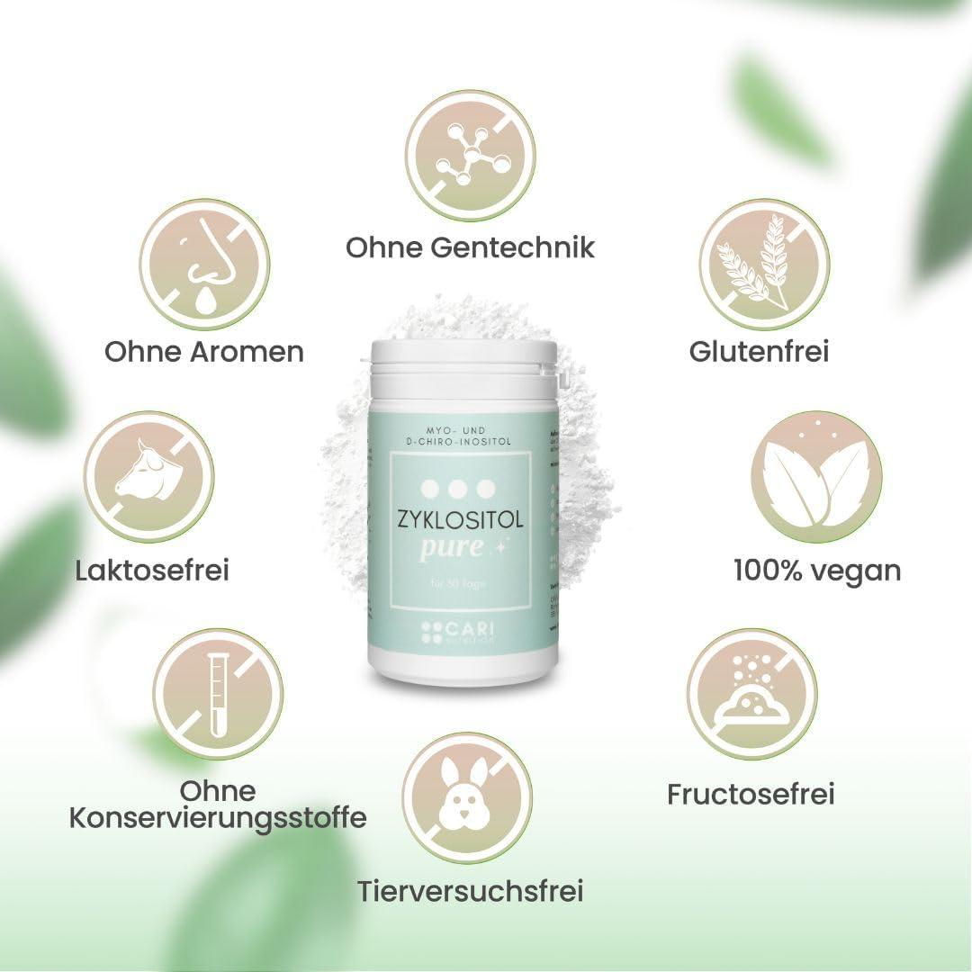 Zyklositol Pure - Optimized Myo-Inositol & D-Chiro-Inositol Blend for ...