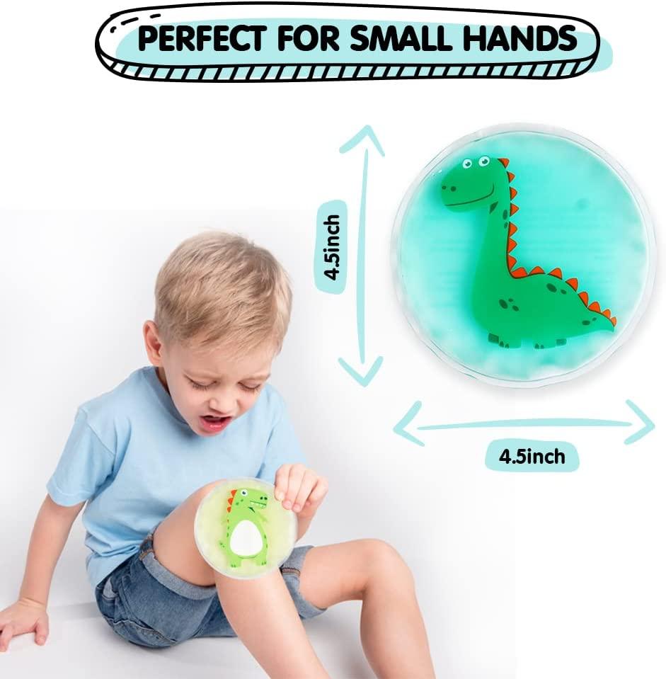 Hilph Kid Ice Pack - Reusable Toddler Gel Cold Pack for Boo Boos ...