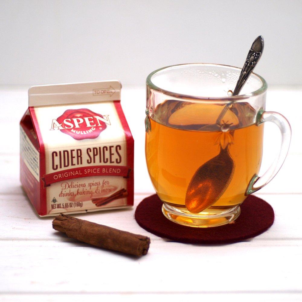 Aspen Mulling Cider Spice - Cinnamon Orange Blend - 5.65 oz Carton ...