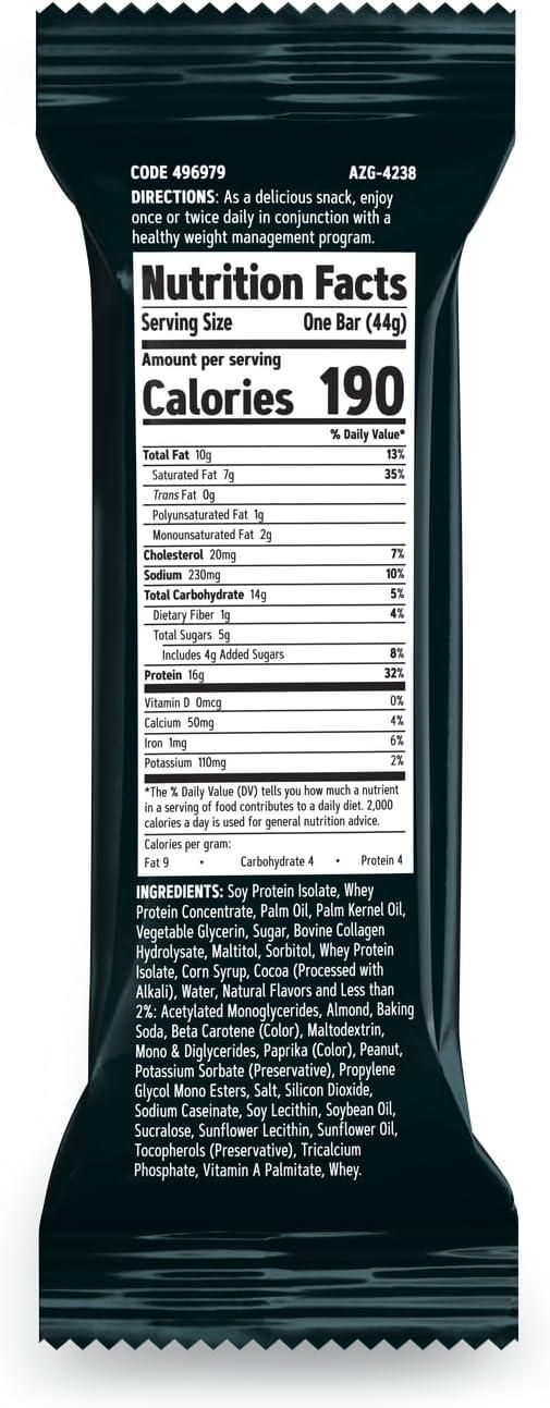 GNC Total Lean Layered Lean Bar - Coconut Caramel (9 Bars) | Healthy ...