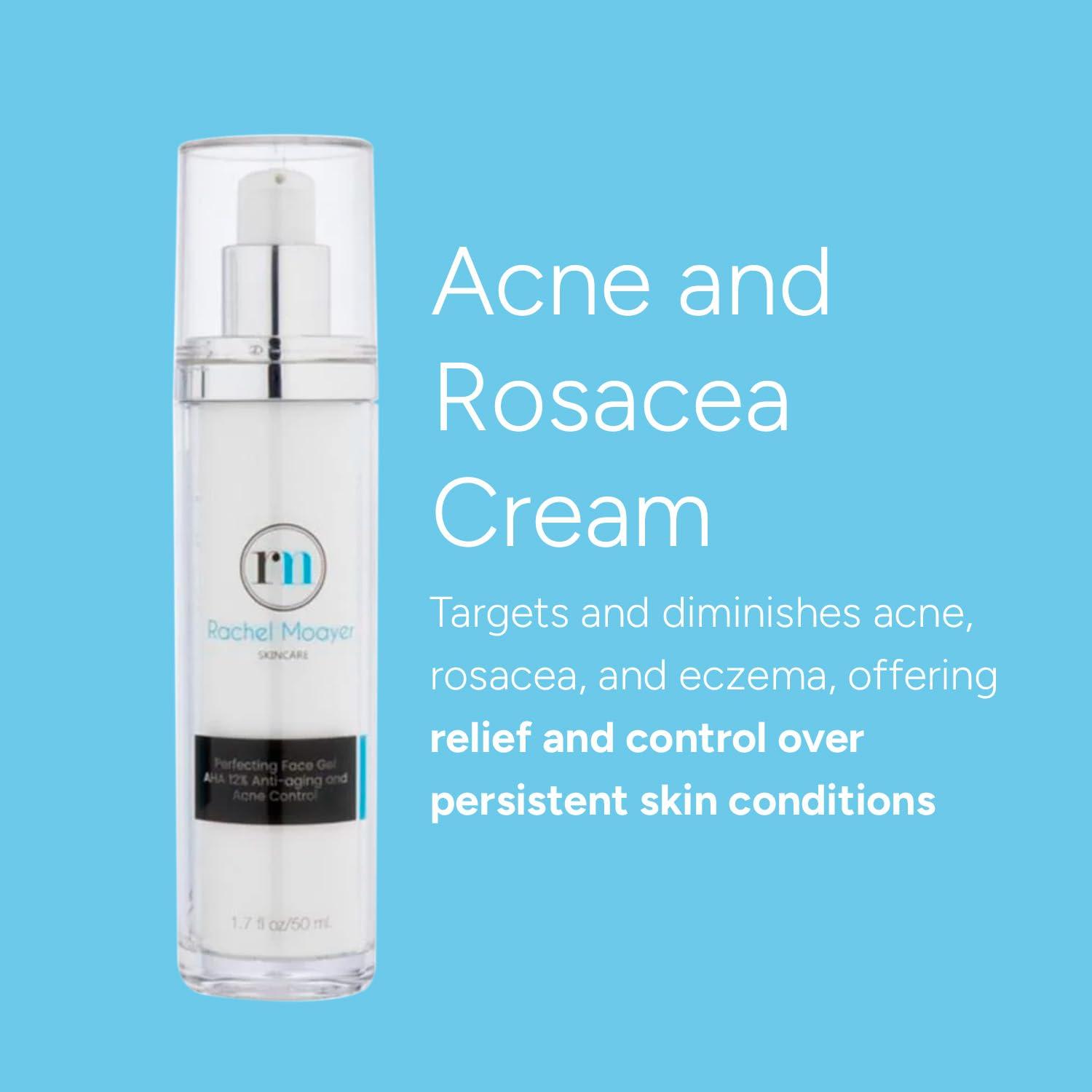 Rachel Moayer Perfecting Face Gel - Acne & Rosacea Care Eczema Relief ...