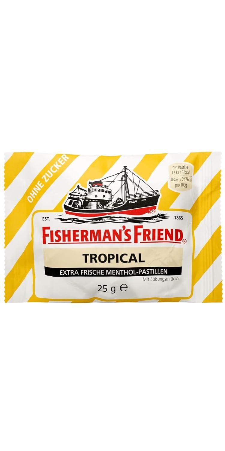 Buy Fisherman s Friend Tropical 8-Box - Sugar-Free Candy with Pineapple ...