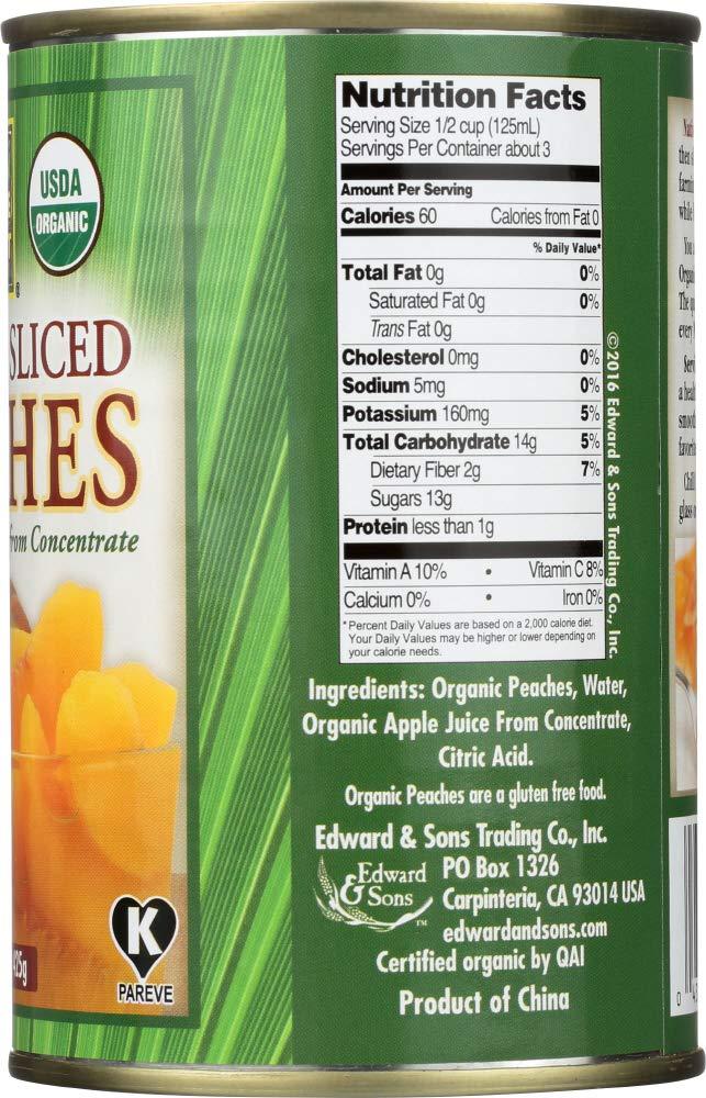 Native Forest Peach Sliced 15 oz - Organic Canned Peaches for a Sweet ...